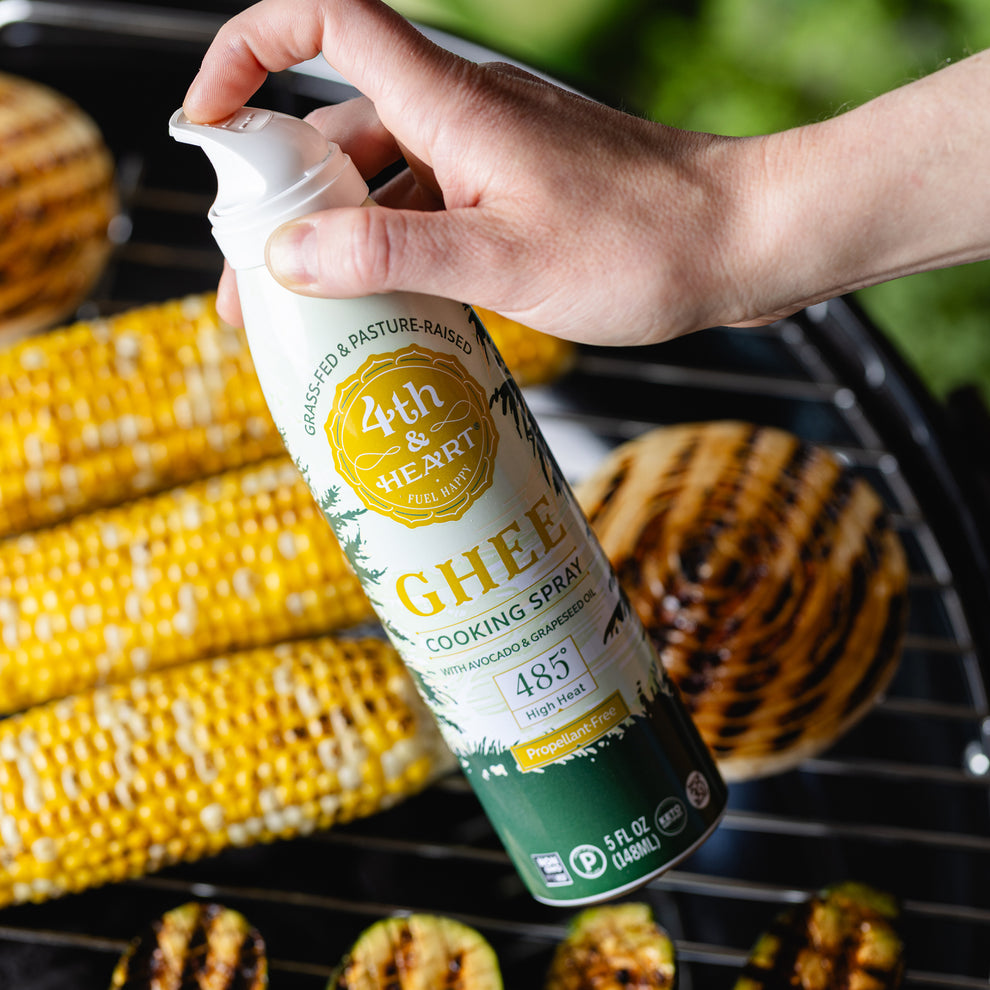 4th & Heart Ghee Spray | Ghee Oil Cooking Spray