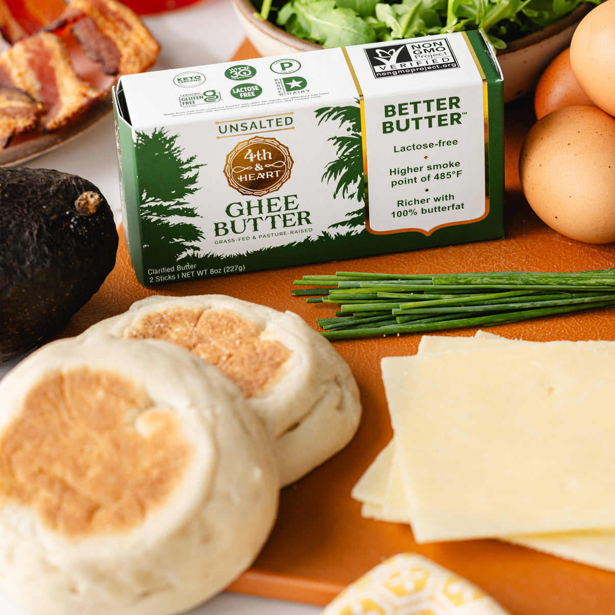 4th & Heart Ghee Butter Sticks | Unsalted Ghee